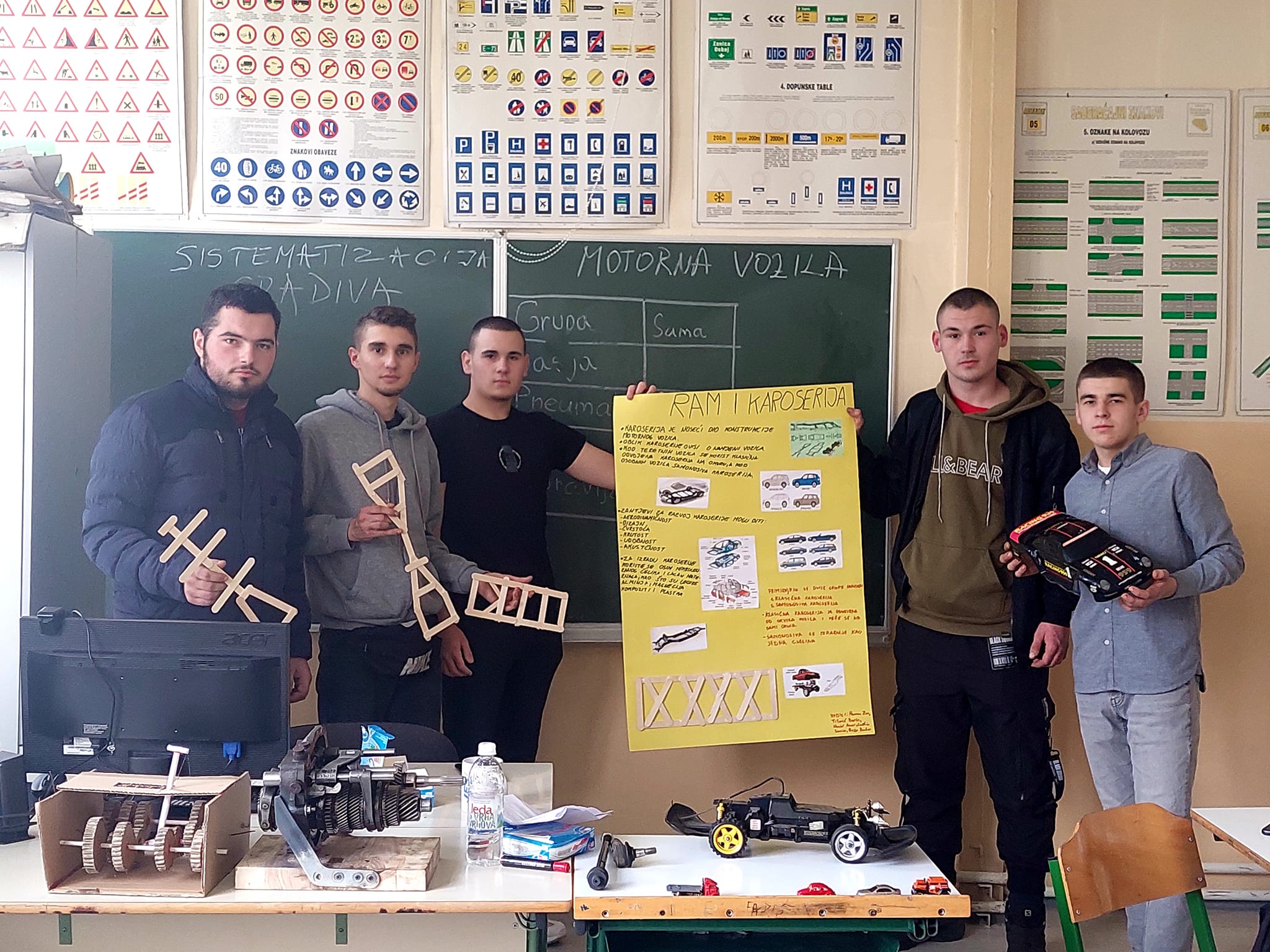 Ogledni sat – predmet Motorna vozila – www.ssskskola.edu.ba